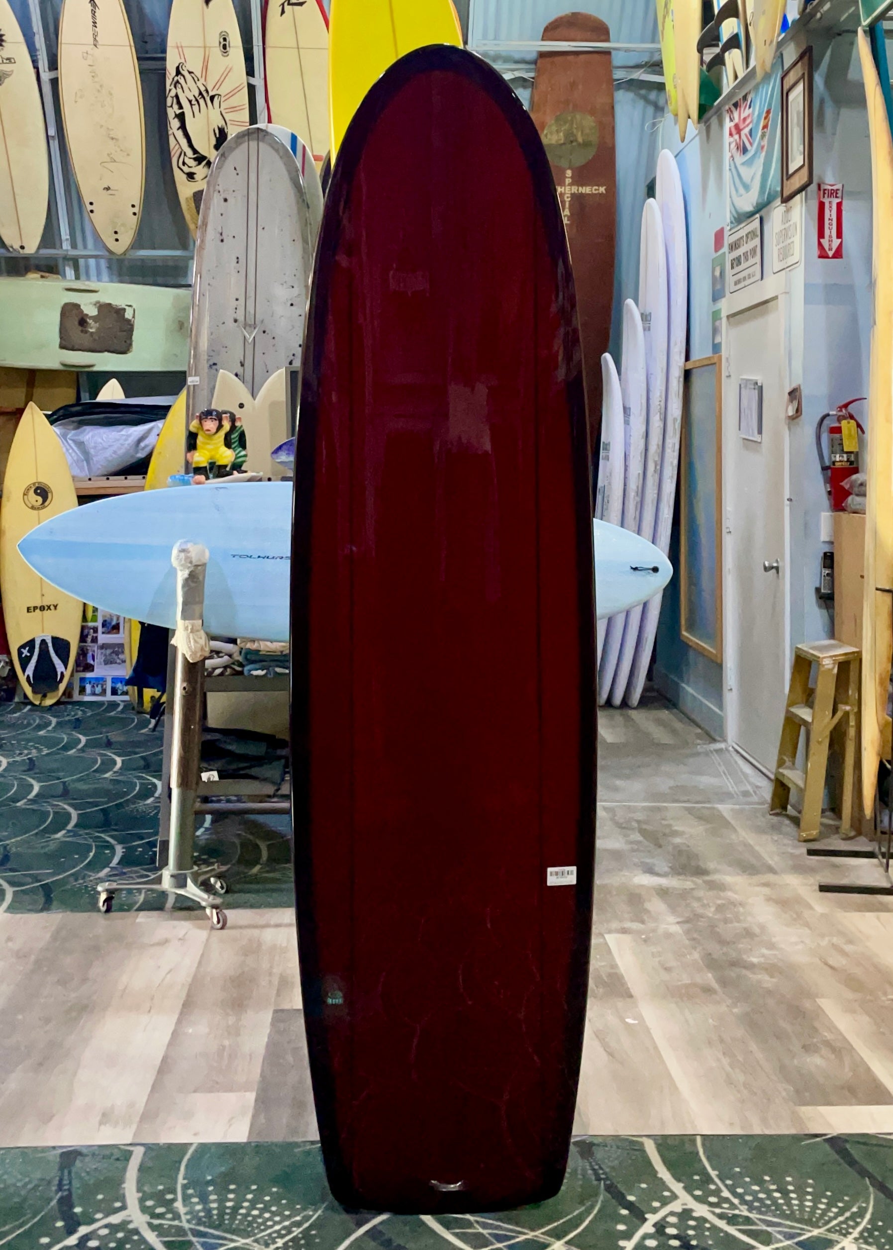 7'0 STEVE MAST HPD MID SIMMONS - DARK BURNT ORANGE (COMBO POLISH GLOSS ...